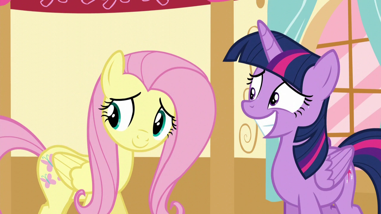 Image - Twilight and Fluttershy hear Applejack S5E11.png | My Little ...