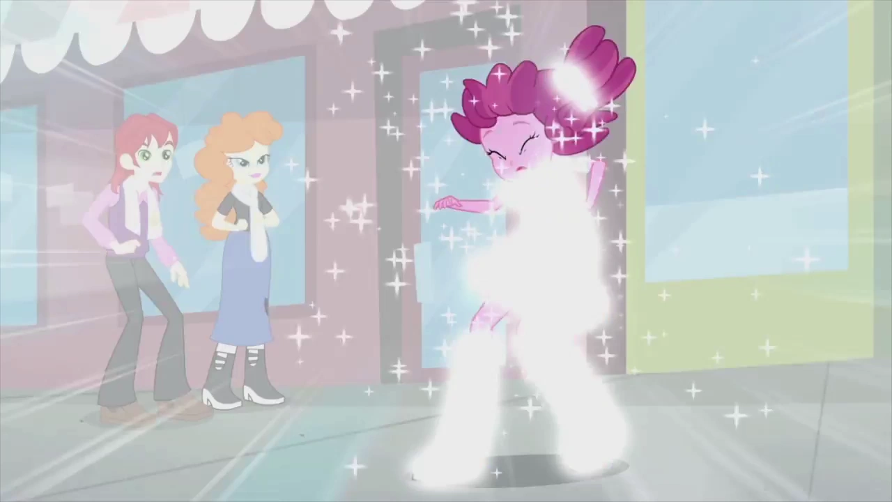 Image - Miss Cheerilee hit by 'fashion blast' EG2.png | My Little Pony ...