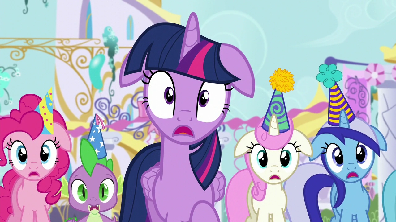 Image - Twilight and friends shocked by Moon Dancer's outburst S5E12 ...