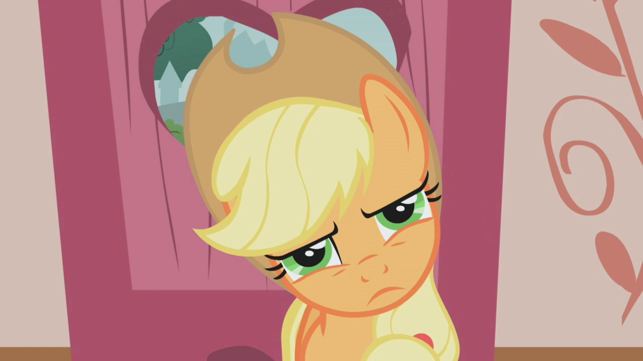 Image - Confused Applejack is confused S01E04.png | My Little Pony ...