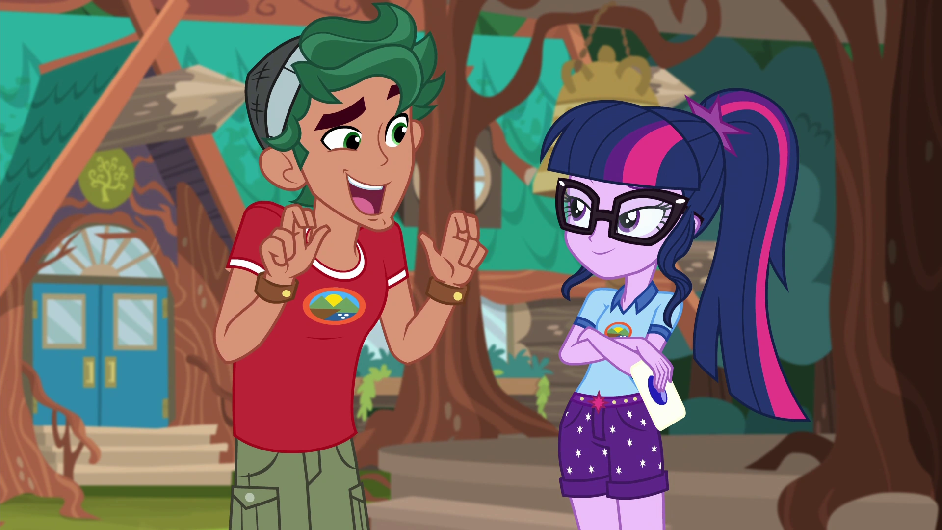 Image - Timber Spruce explaining sapphires EG4.png | My Little Pony ...