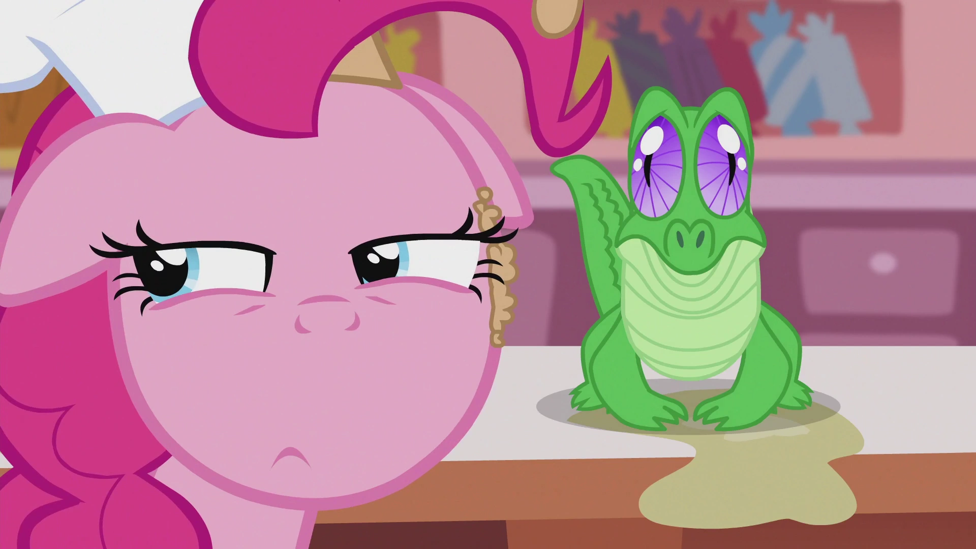 Image - Pinkie side-by-side with Gummy S5E8.png | My Little Pony ...