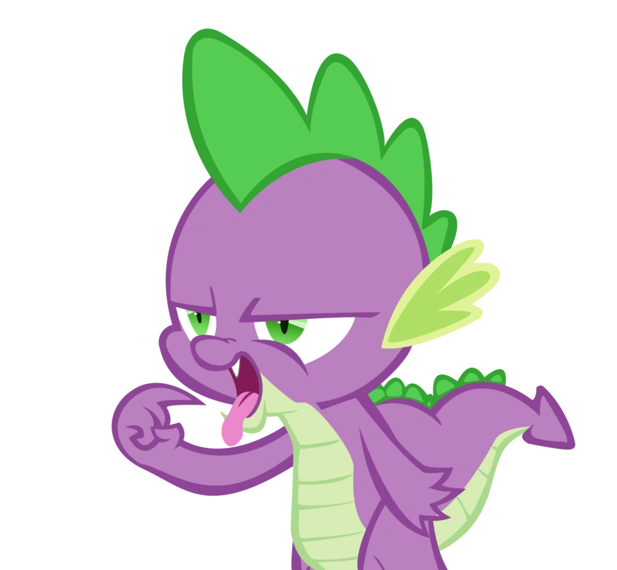Image - Spike mlp fim bleh by alecza1234.png | My Little Pony Fan Labor ...