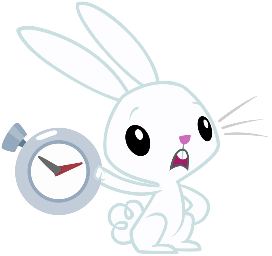 Image - Angel Bunny 'You're late' by AtomicGreymon.png | My Little Pony ...
