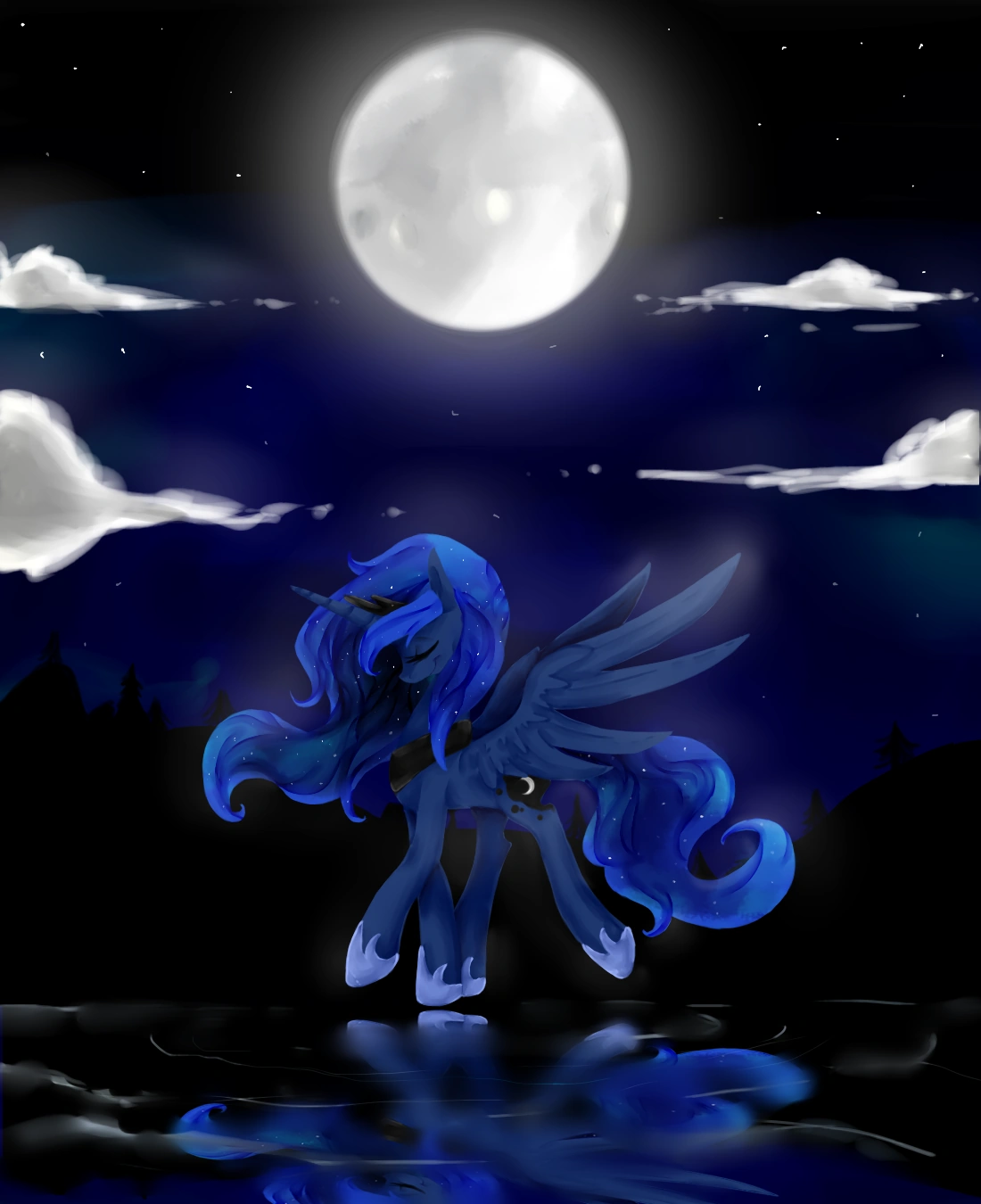 Princess Luna Wallpapers Princess Luna Wallpaper by MrAlienBrony on ...
