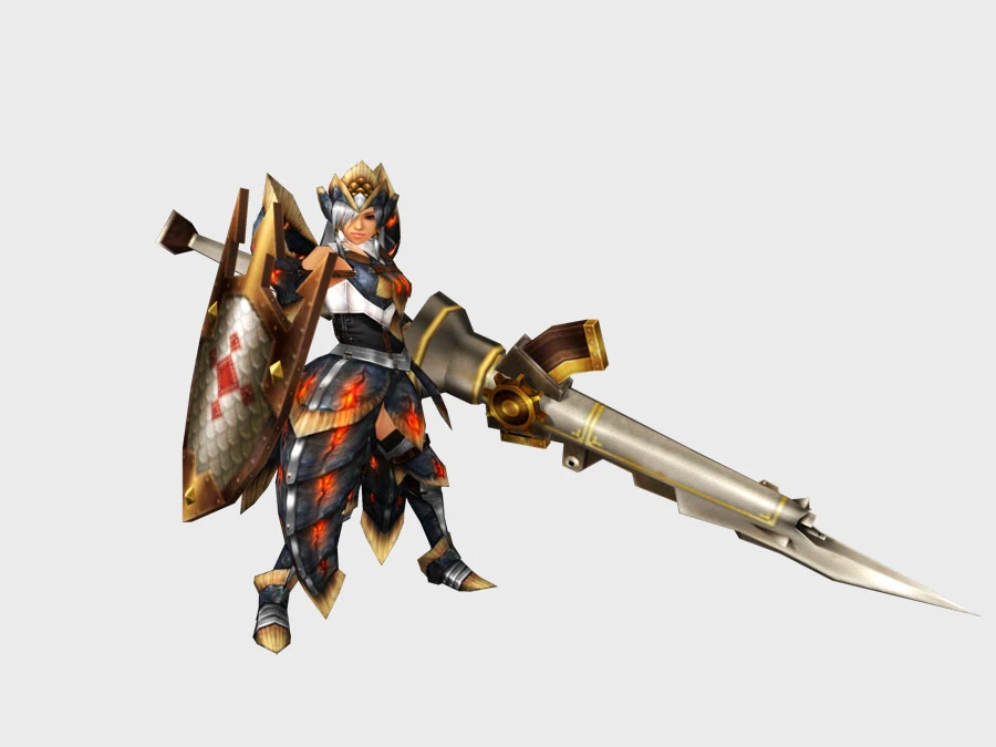 Image - FrontierGen-Gunlance Equipment Render 004.jpg | Monster Hunter ...