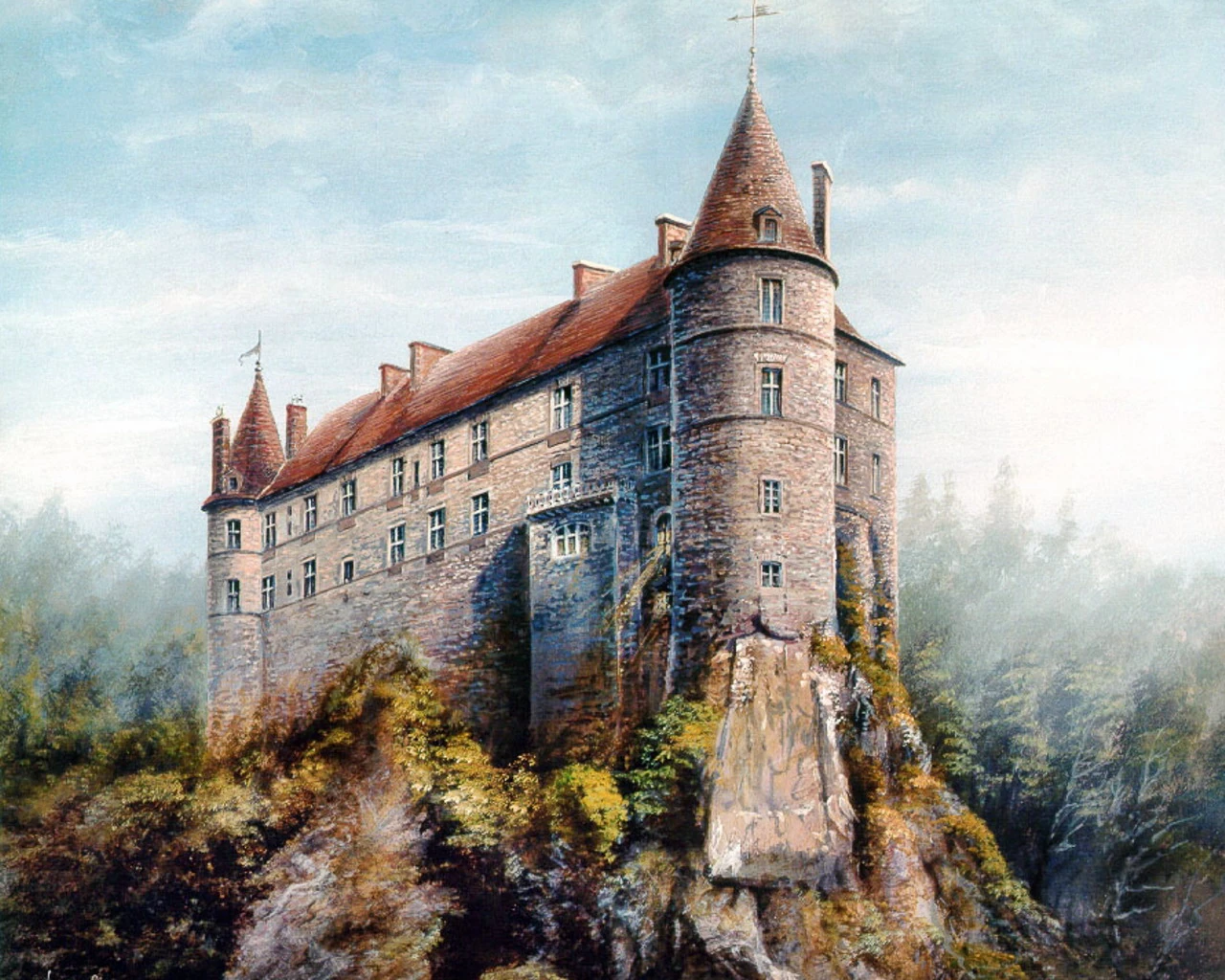 Image - Medieval-castle-paintings-1.jpg | Moon Guard Wiki | Fandom ...
