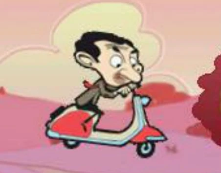 Image - 157 bike scooter mr bean.jpg | Mr. Bean Wiki | FANDOM powered ...