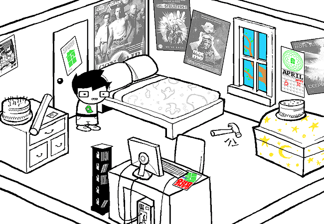John's room | MS Paint Adventures Wiki | FANDOM powered by Wikia