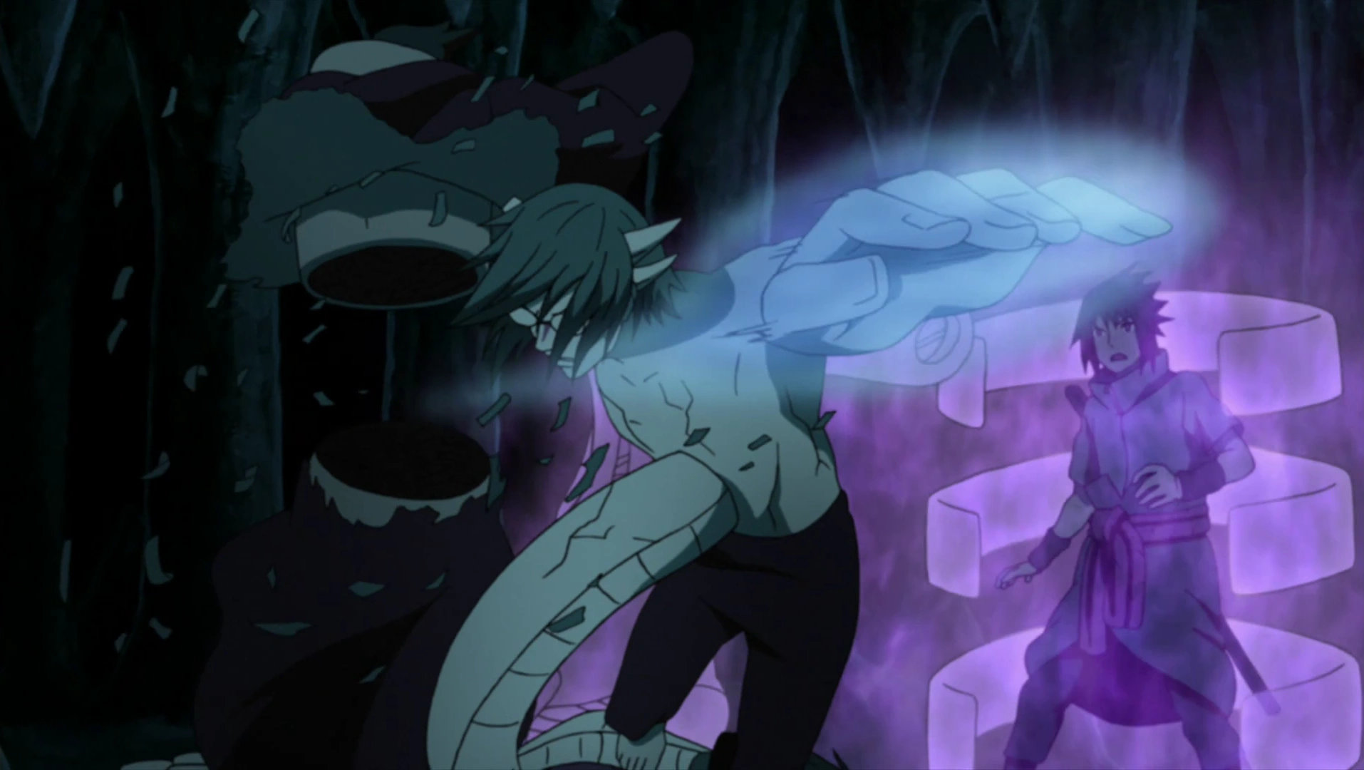 Naruto Itachi And Sasuke Vs Kabuto