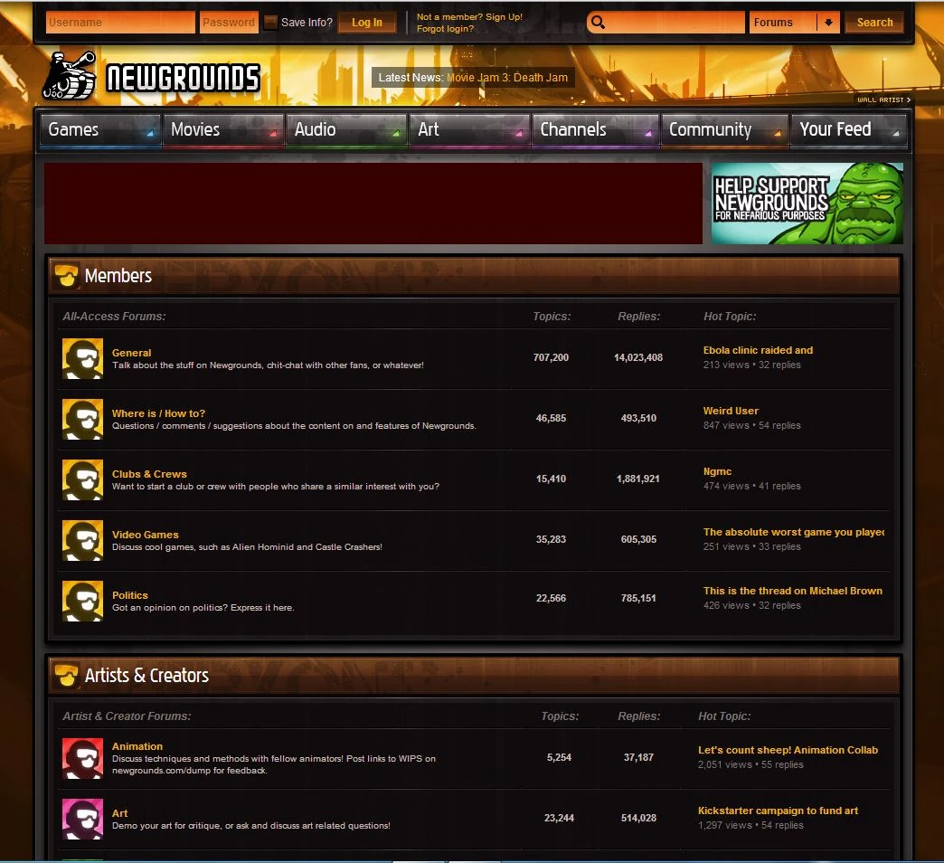 Newgrounds | Wikigrounds, the free Newgrounds encyclopedia | Fandom ...
