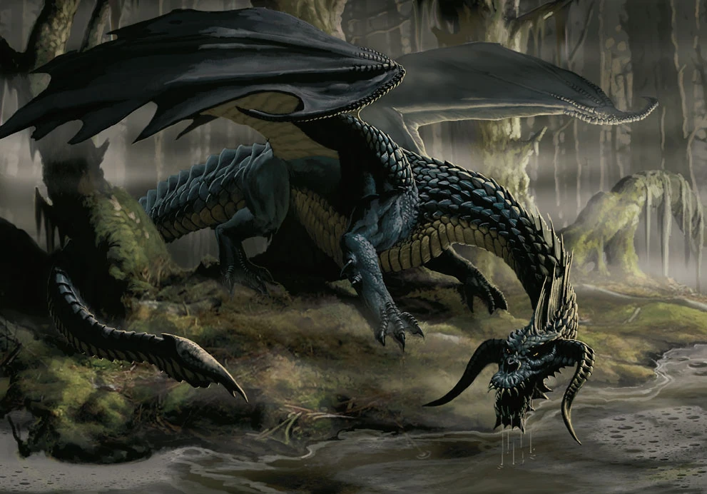 Black Dragon (Dungeons & Dragons) | Non-alien Creatures Wiki | FANDOM ...