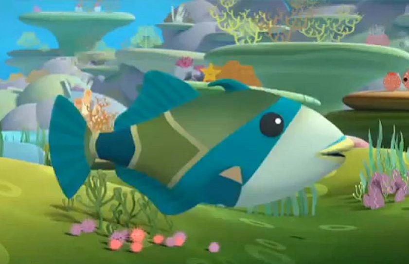 Octonauts creature report flying fish - summerhery