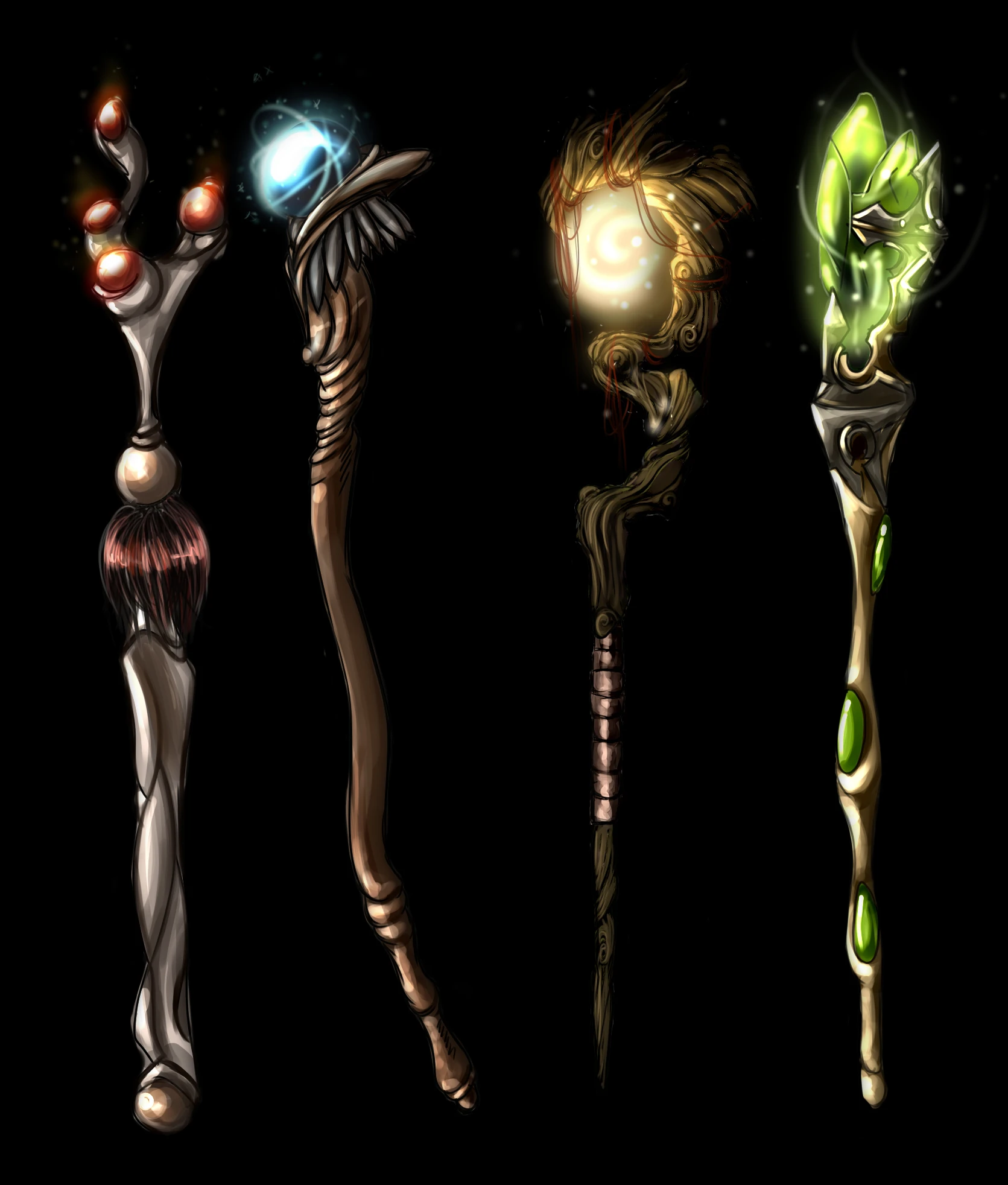 Staves (Mythical Weapons) | Official Aesir Online Wiki | Fandom powered ...