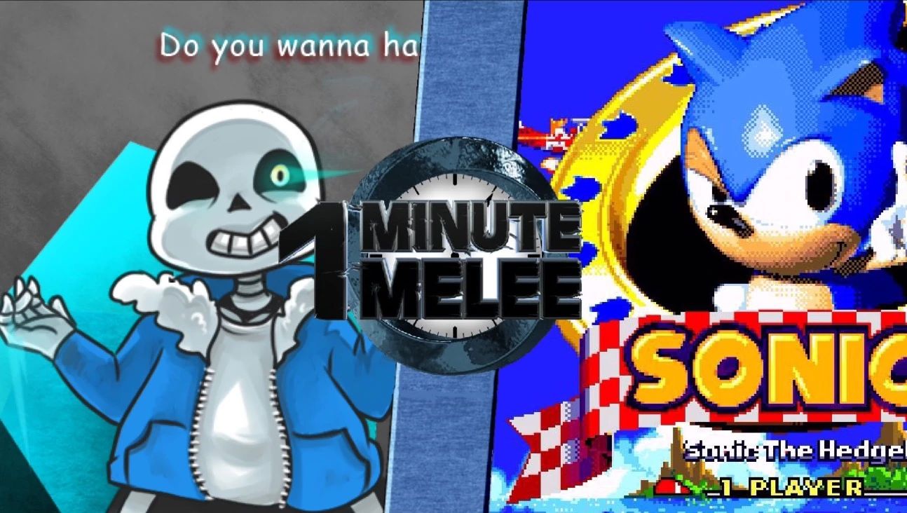 Sonic VS Sans | One Minute Melee Fanon Wiki | FANDOM powered by Wikia