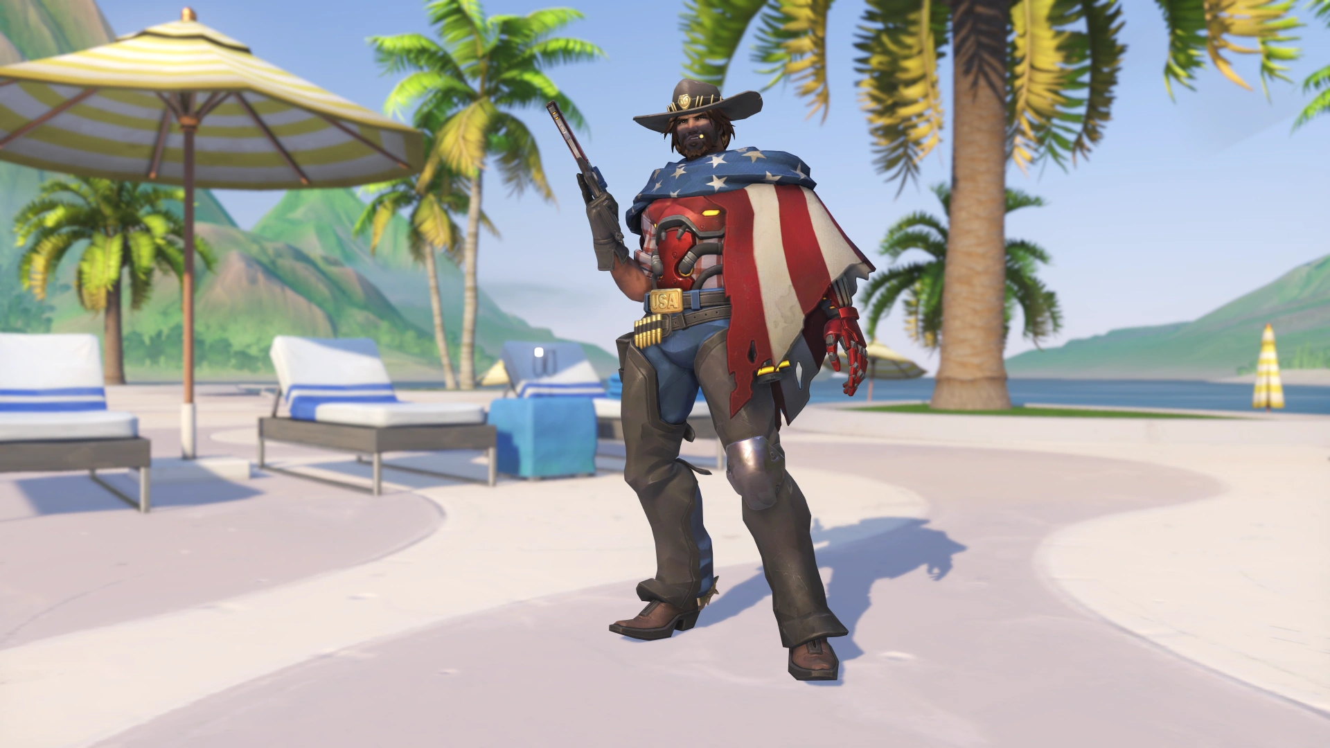 Image - McCree summergames american.png | Overwatch Wiki | FANDOM ...