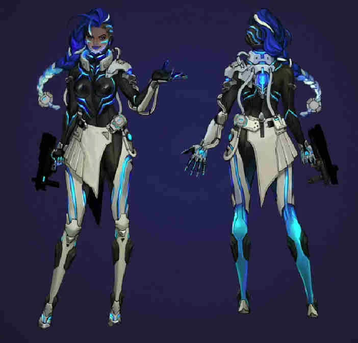 Overwatch Sombra Concept Art