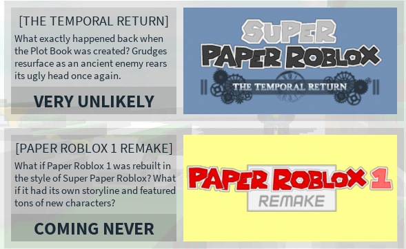 Paper Roblox (series) | Paper Roblox Wikia | FANDOM powered by Wikia
