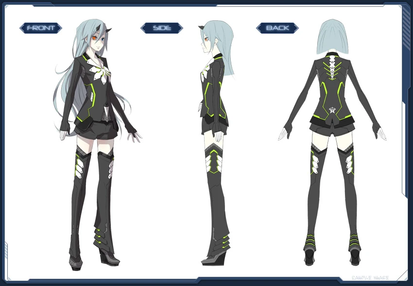 Image - Pso2 deuman female turnaround.jpg | Phantasy Star Wiki | FANDOM ...
