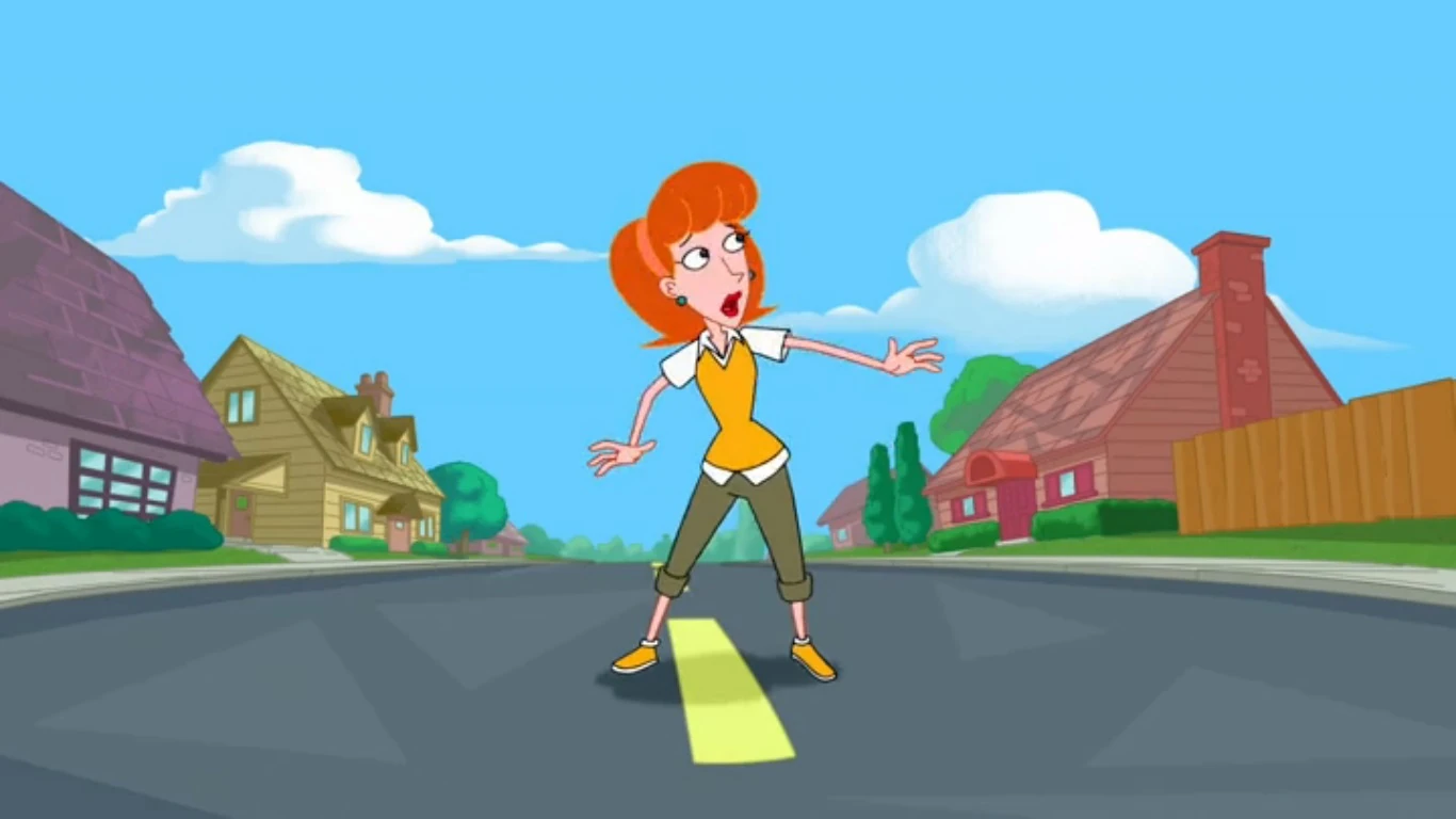 Image - Linda hearing the Baby Cry-inator.jpg | Phineas and Ferb Wiki ...