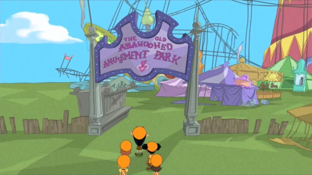 Old Abandoned Amusement Park | Phineas and Ferb Wiki | FANDOM powered ...