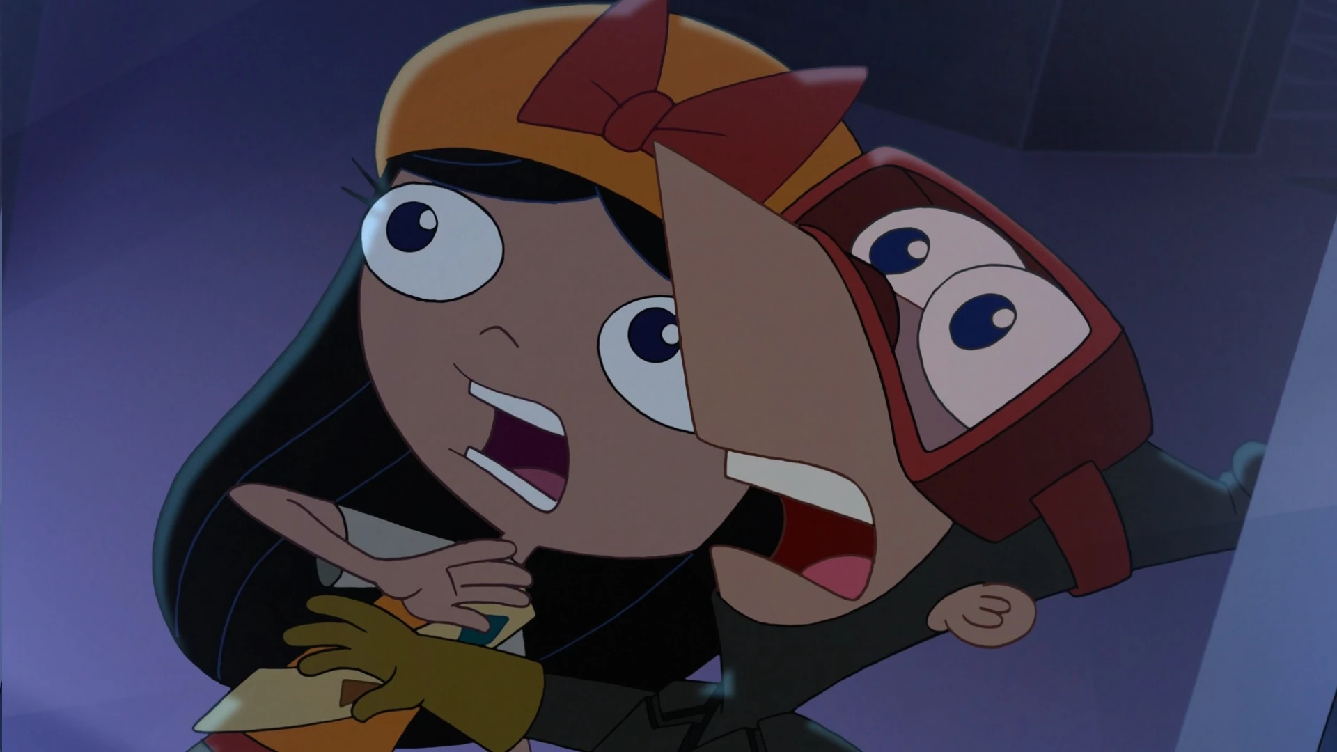Image - Isabella and Phineas screams together.jpg | Phineas and Ferb ...