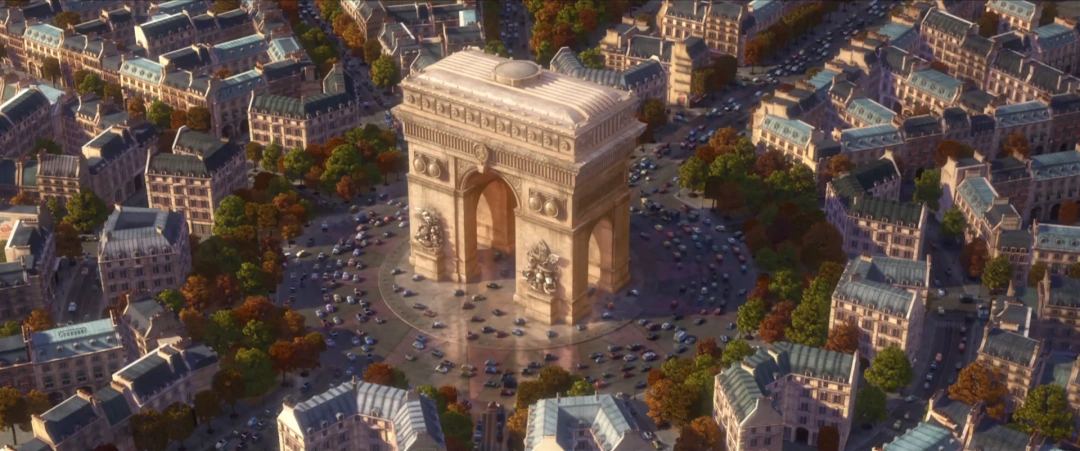 Image - Cars 2 arc de triomphe paris.png | Pixar Wiki | Fandom powered ...