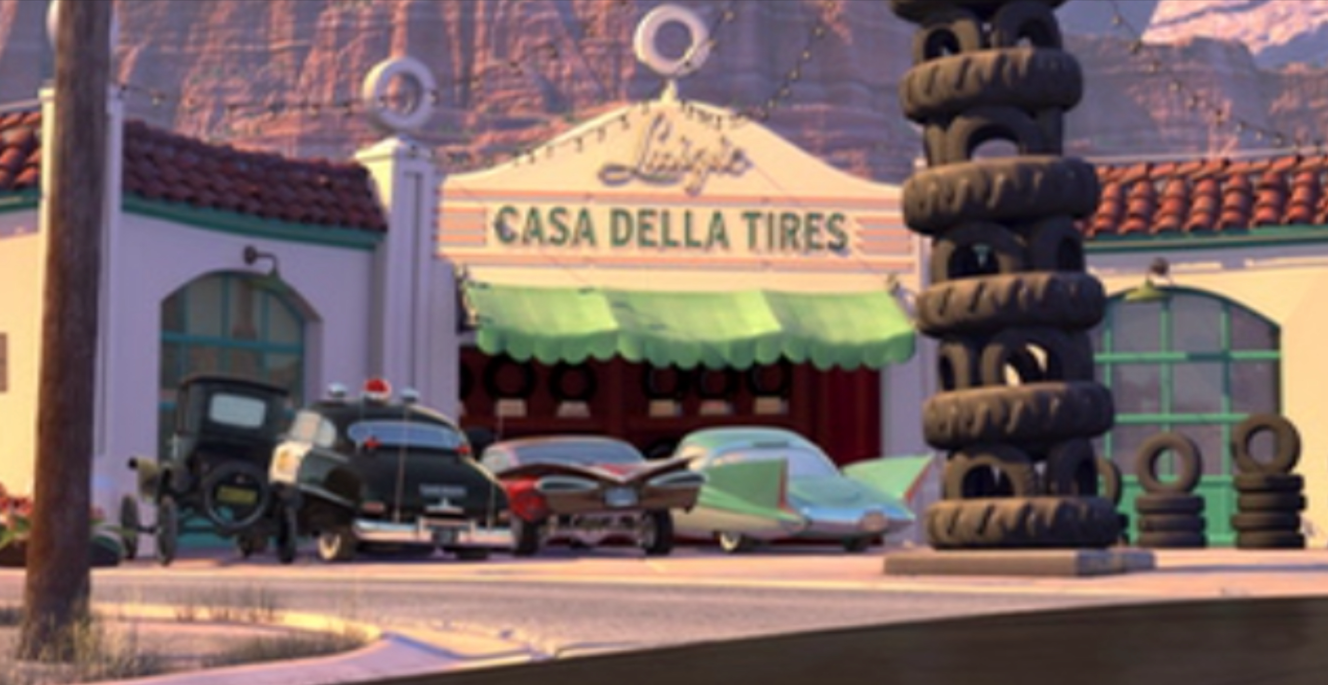 Luigi's Casa Della Tires | Pixar Wiki | Fandom powered by Wikia