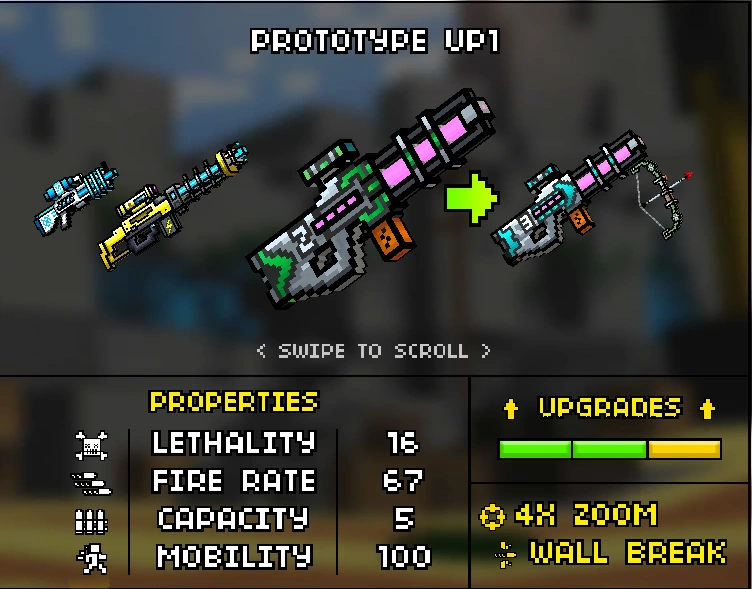 Prototype Up1 (PG3D) | Pixel Gun Wiki | FANDOM powered by Wikia