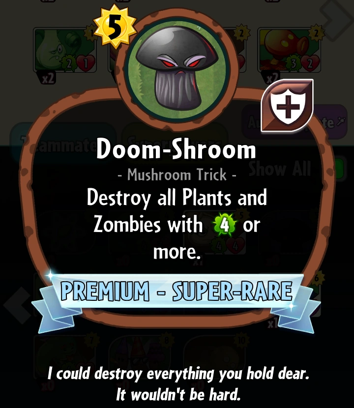 Doom-Shroom | Plants vs. Zombies Wiki | Fandom powered by Wikia