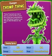 Chomp Thing | Plants vs. Zombies Wiki | FANDOM powered by Wikia