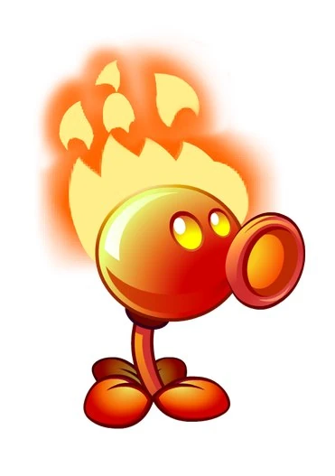 Image - Le Fire Peashooter.jpg | Plants vs. Zombies Wiki | FANDOM ...