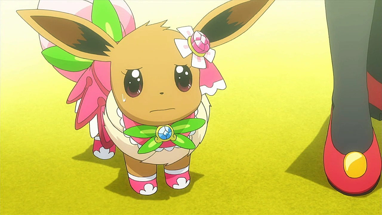 Image - Serena Eevee Showcase Debut.png | Pokemon X and Y anime Wiki ...