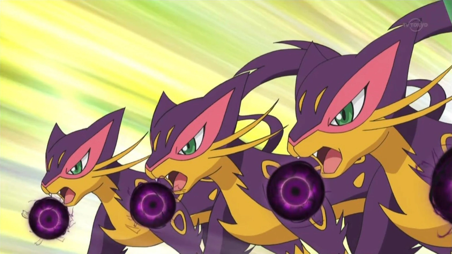 Image - Team Plasma Liepard Shadow Ball.png | Pokémon Wiki | FANDOM ...