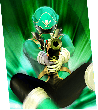 Power Rangers Super Megaforce Green Ranger White Ranger, Green Ranger,