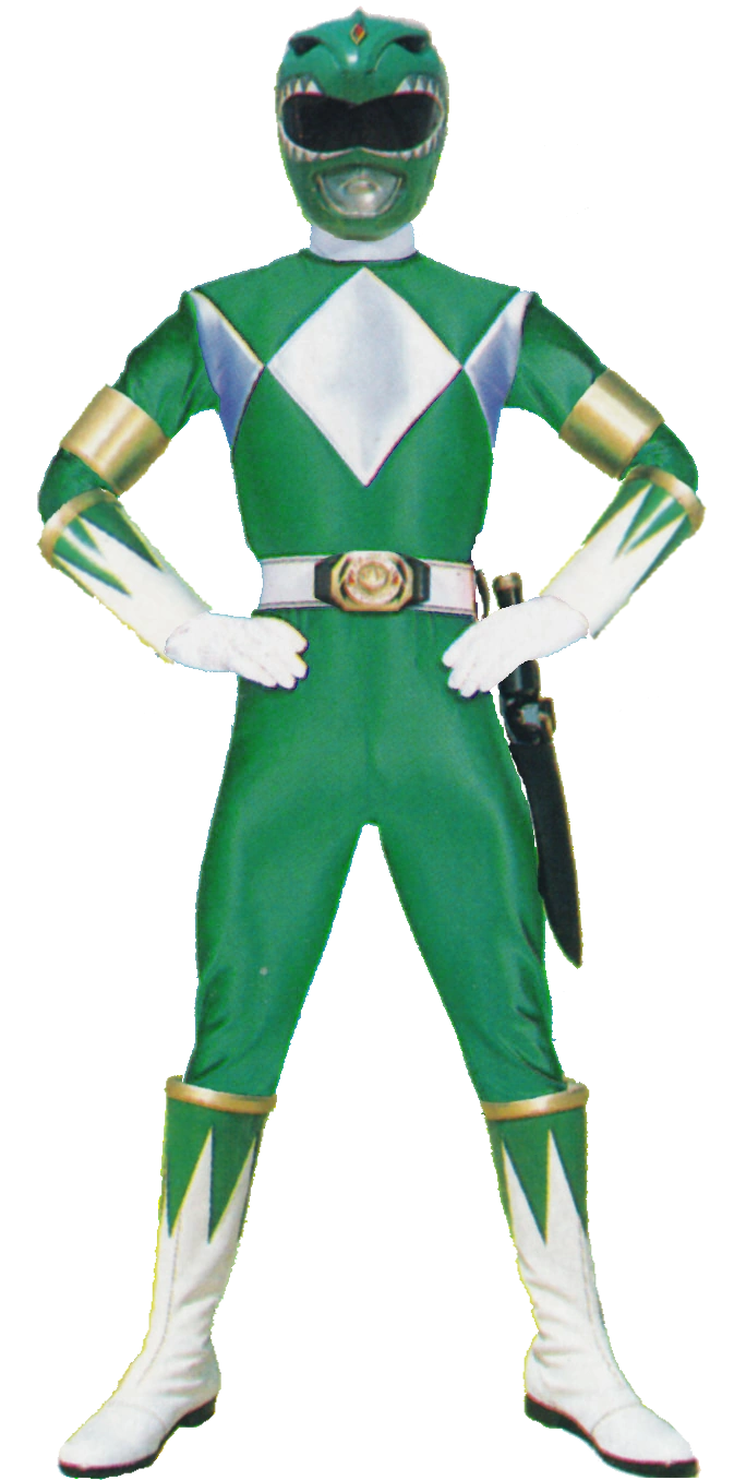 Image - Mmpr-green4.png | RangerWiki | FANDOM powered by Wikia