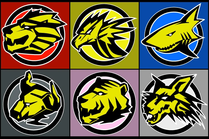 Image - Gaoranger Emblems by Domafox.jpg | Power Rangers Fanon Wiki ...