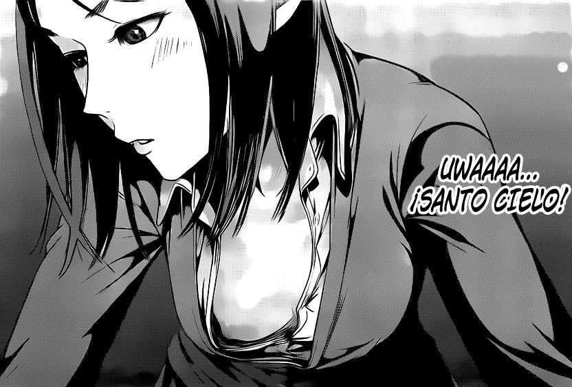 Imagen Anzu Mostrando Su Busto Ante Shingopng Prison School Wiki Fandom Powered By Wikia