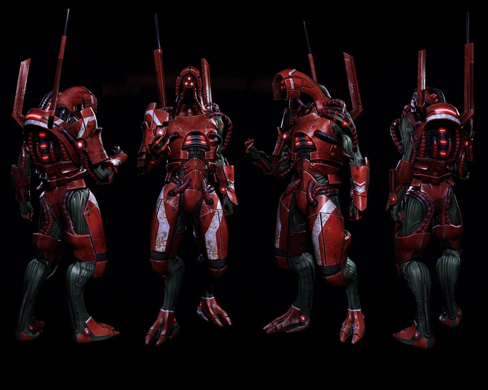 Think the Geth were inspired by the Annihilator? : r/OutreachHPG