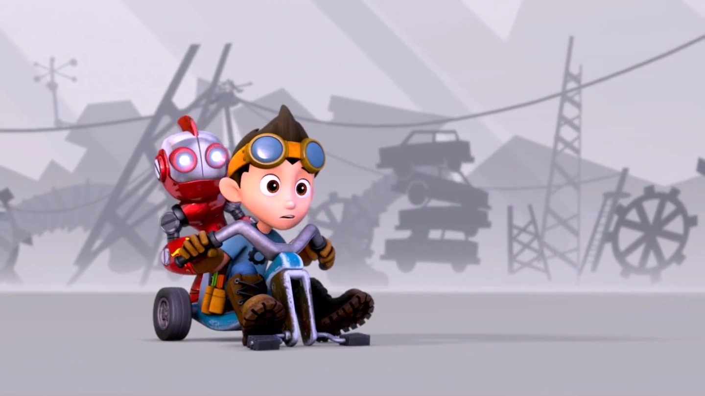 Image - Nickelodeon Rusty Rivets - Guru Studio Pilot Scene 1.png ...