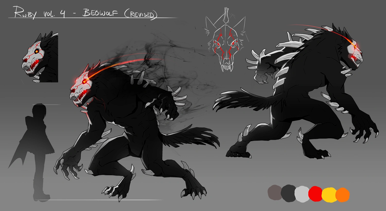 Image - Beowolf Revised Concept Art.png | RWBY Wiki | FANDOM powered by ...