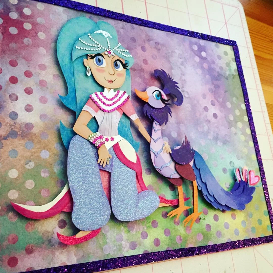 Image - Princess Samira and Roya Production Art - Shimmer and Shine.jpg ...