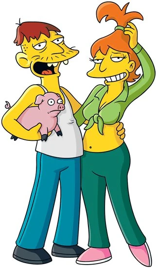 Image - Cletus e Brandine Spuckler.jpg | Simpsons Wiki | Fandom powered ...