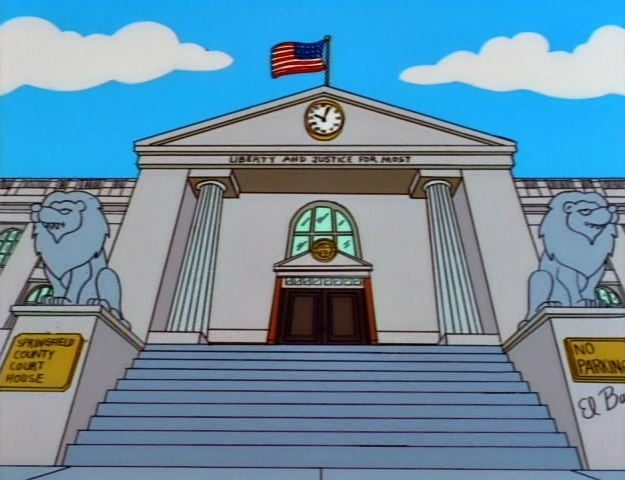 Springfield County Court House | Simpsons Wiki | FANDOM powered by Wikia