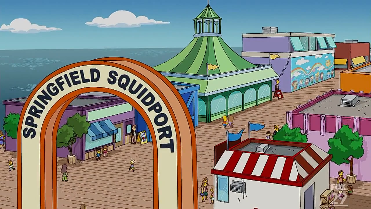Springfield Squidport The Simpsons Tapped Out Wiki Fandom Powered