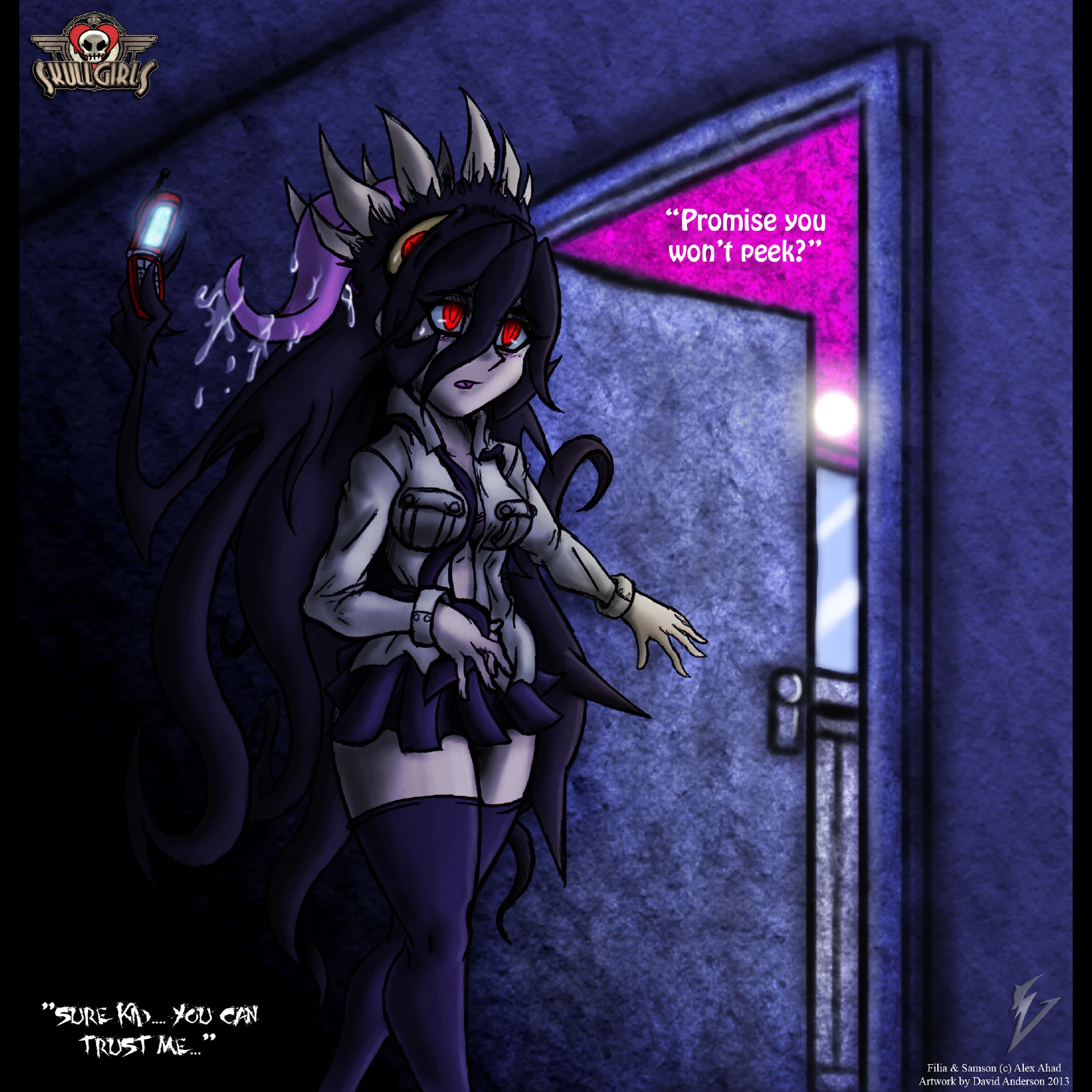 Image - Filia and Samson by Viro Veteruscy.jpg | Skullgirls Wiki ...