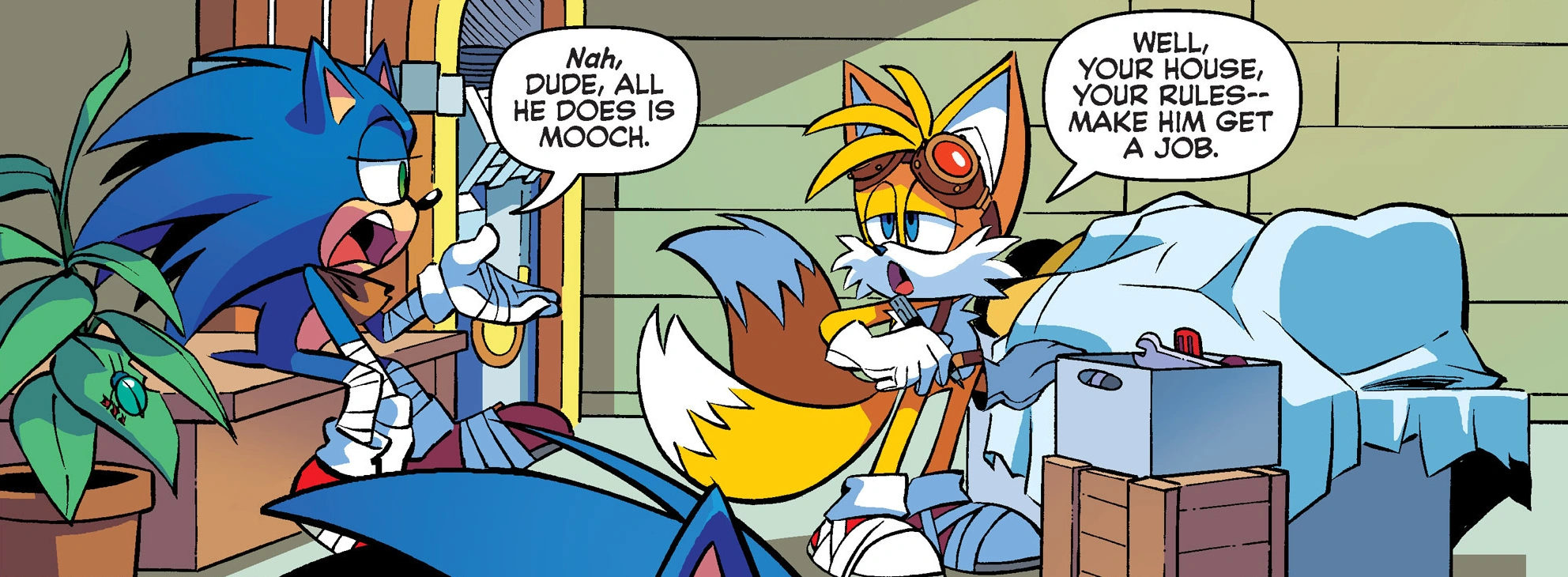 Image - Tails Workshop Comics.png | Sonic News Network | FANDOM powered ...