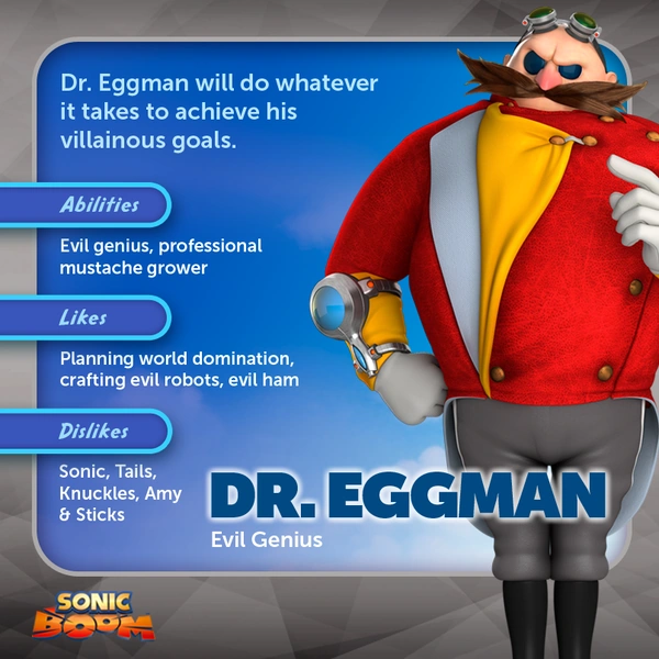 Dr. Eggman | Sonic Boom Wiki BR | Fandom
