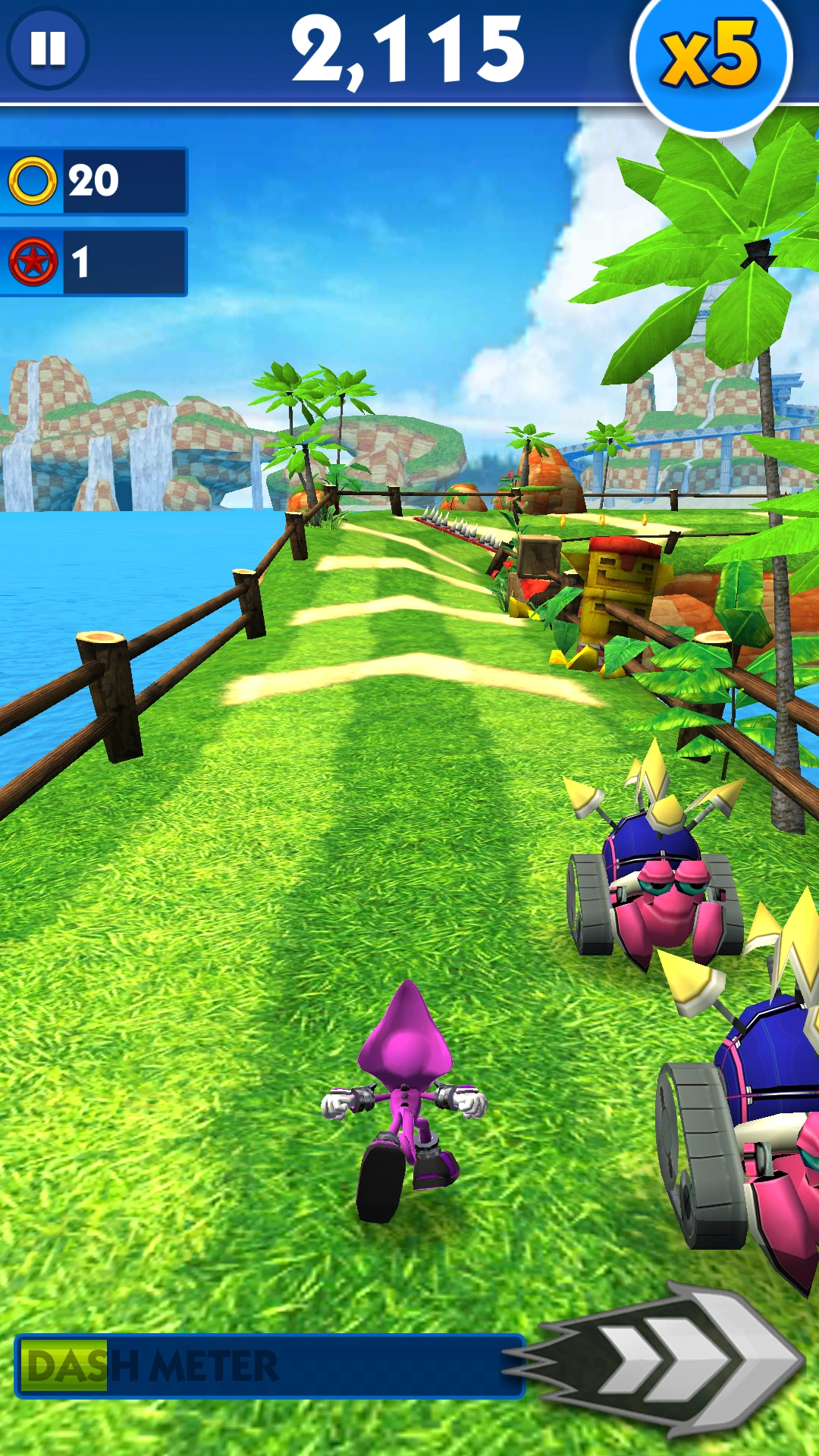 Sonic rivals dash - rewadashboard
