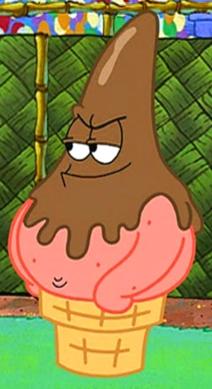 Image - Patrick as an Ice Cream Cone.png | Encyclopedia SpongeBobia ...